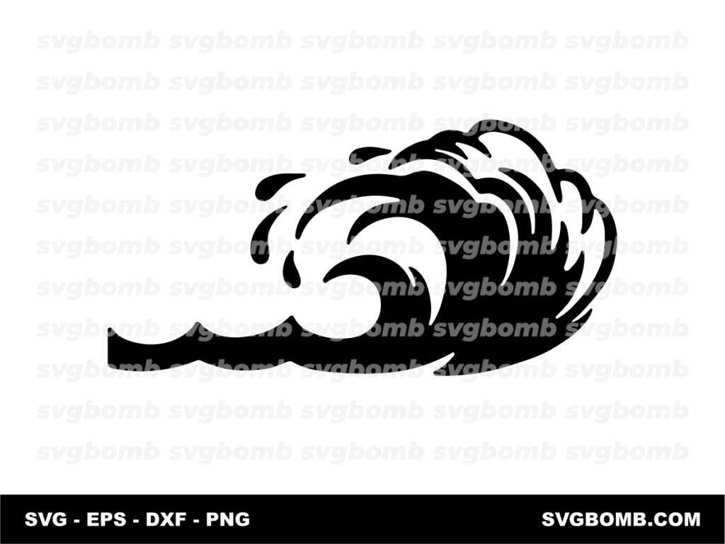Wave Ocean Water SVG