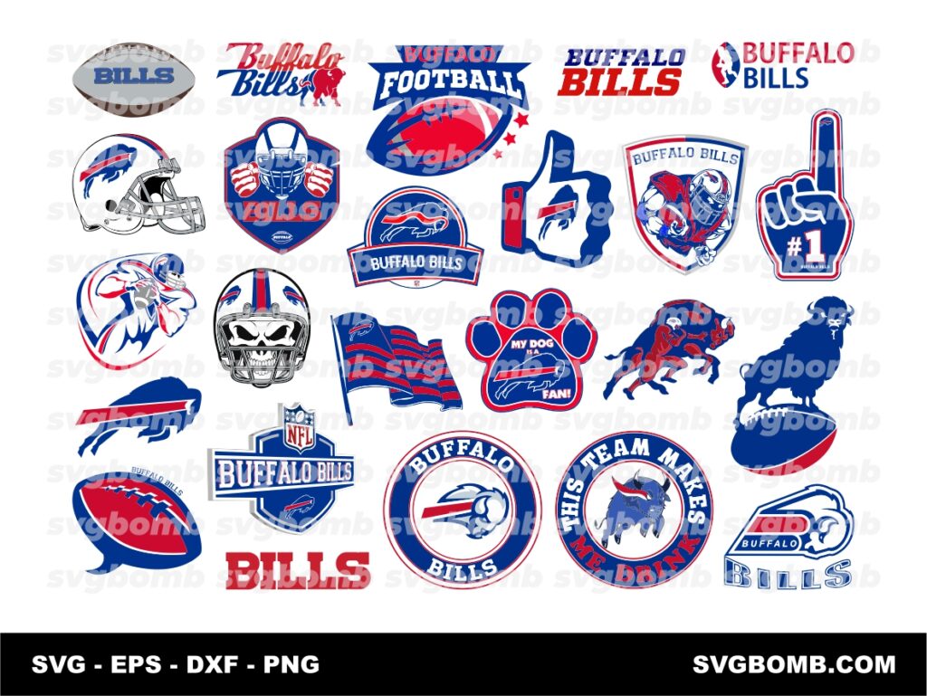 Buffalo Bills SVG Bundle, Vector, Bills PNG | svgbomb.com