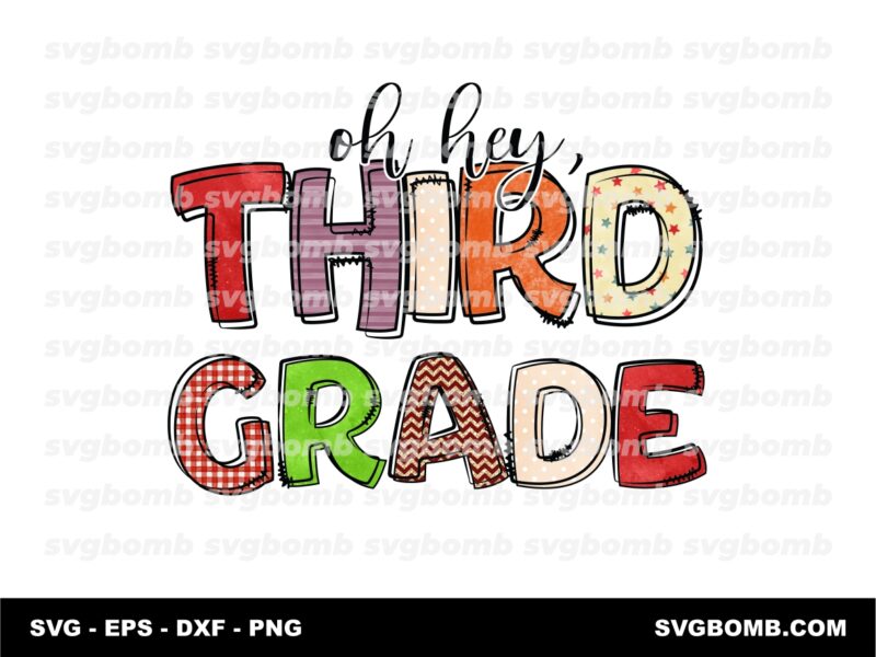Hello 2nd Grade Svg Cut File Png