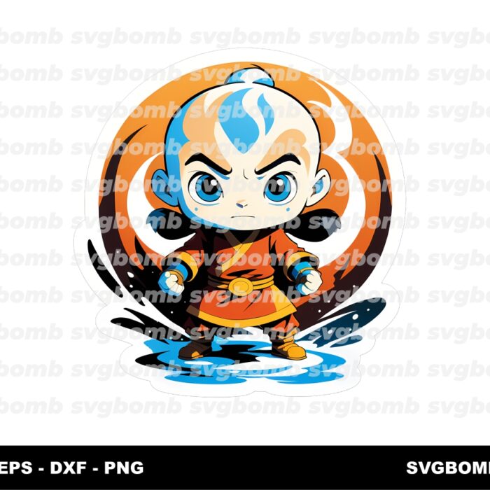 Cute Baby Avatar The Last Airbender PNG Cartoon