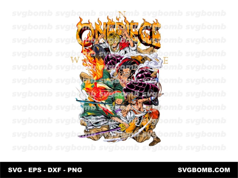 One Piece DTF Design Download | svgbomb